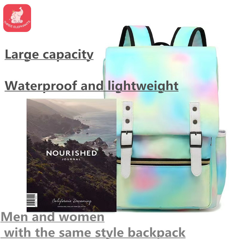 Backpack for men and women with large capacity, Japanese style, simple ...