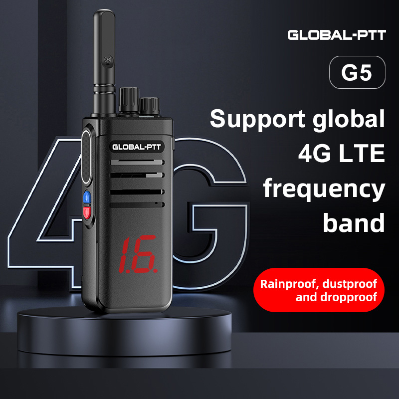 Global ptt G5 Professional Outdoor 4G All Netcom Walkie-Talkie Public Network Handheld Unlimited ...
