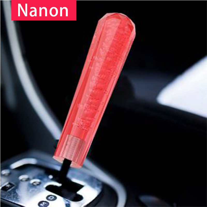 Nanon 20Cm 5 Colors Universal Car Crystal Bubble Gear Stick Shift Lever ...