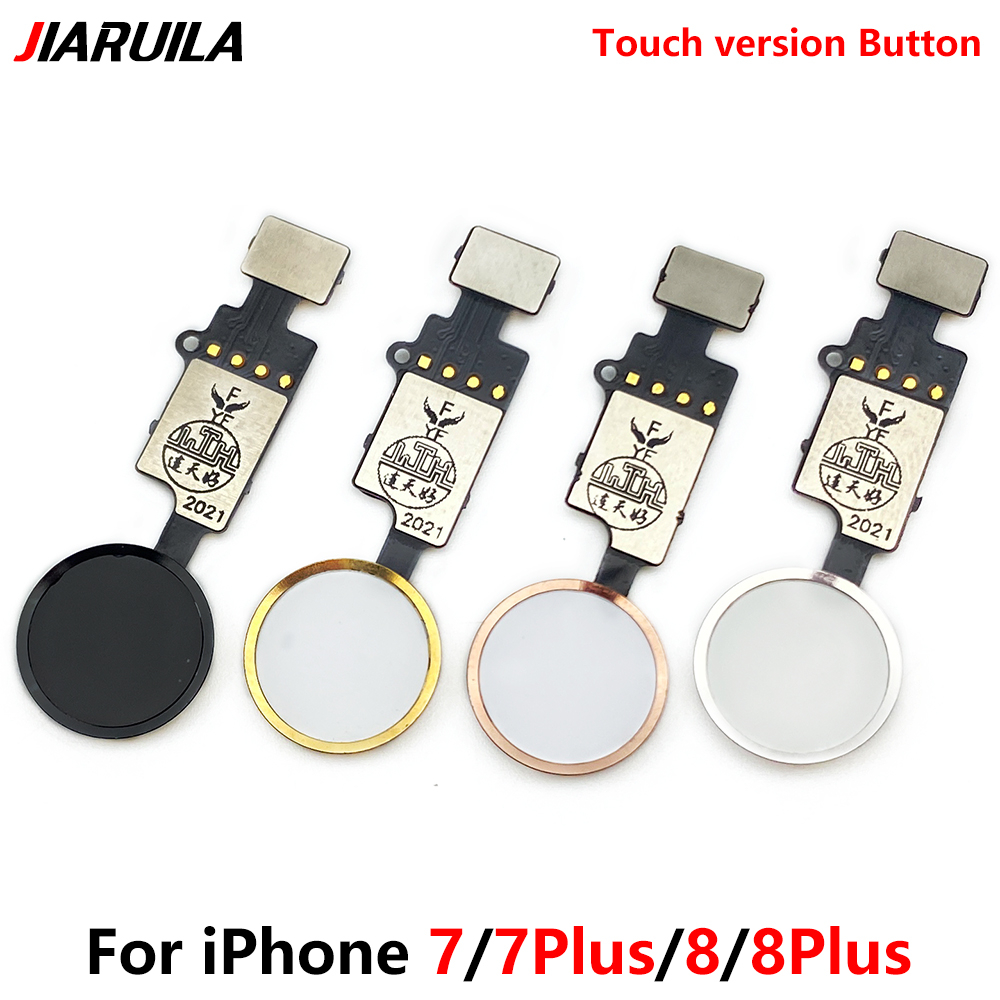 Fingerprint Sensor For IPhone 7 8 Plus ID Home Button Scanner Touch ID ...