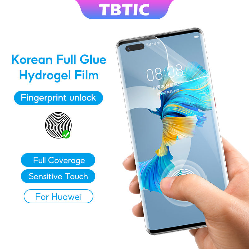 TBTIC Hydrogel Full Coverage Screen Film For Huawei Mate20 30 40 50 60 60Pro+ Nova8 8Pro P30 P30 ...