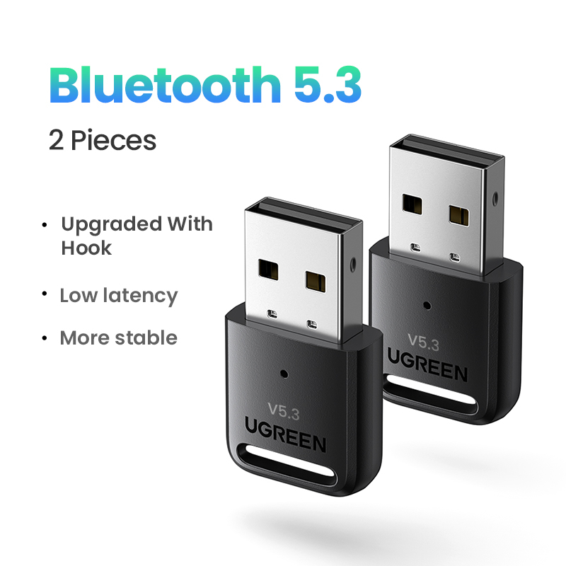 UGREEN USB Bluetooth 5.3 Adapter for PC Speaker Wireless Mouse Keyboard ...