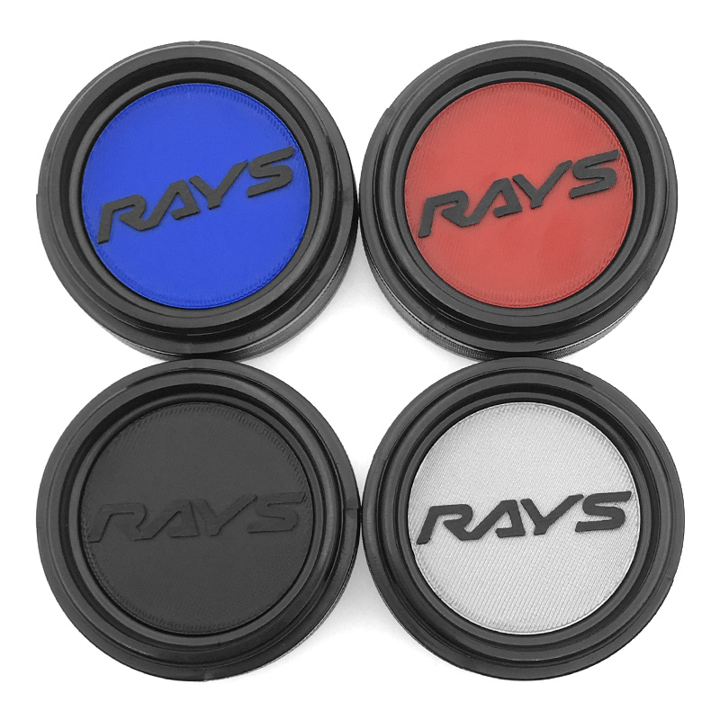 CarDIY 4PCS Solid Durable 61mm RAYS Volk Racing Wheel Cap Sportrim 61mm ...