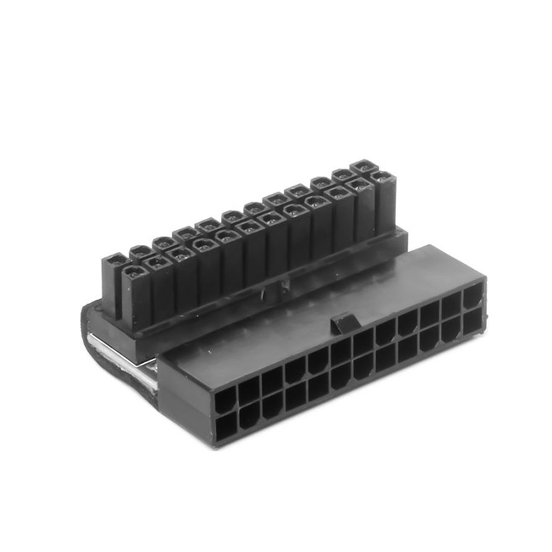 Computer Motherboard ATX Power Supply 24P To 90 Degree Connector ATX ...