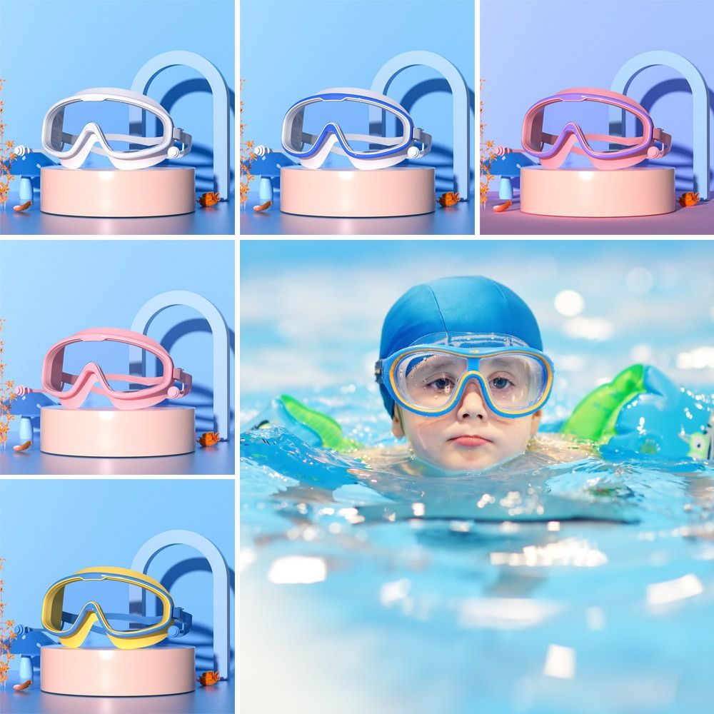 Kids Goggles for Swimming Anti-Fog Goggle Mask for Diving Swim Googles ...