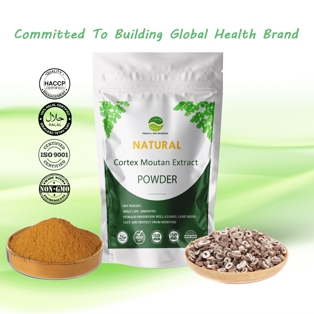 【natural】cortex Moutan Extract Powder Peony Root Bark Traditional Chinese Herb Kosherandhalal