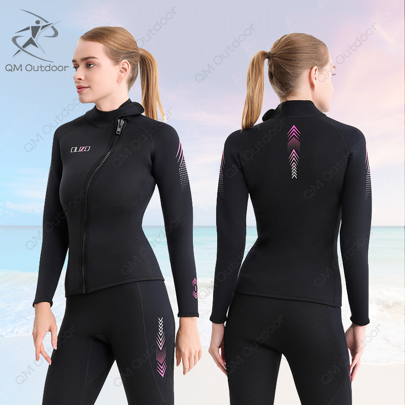 Diving Suit 3MM women Wetsuit Neoprene Spearfishing Jacket Pants Full ...