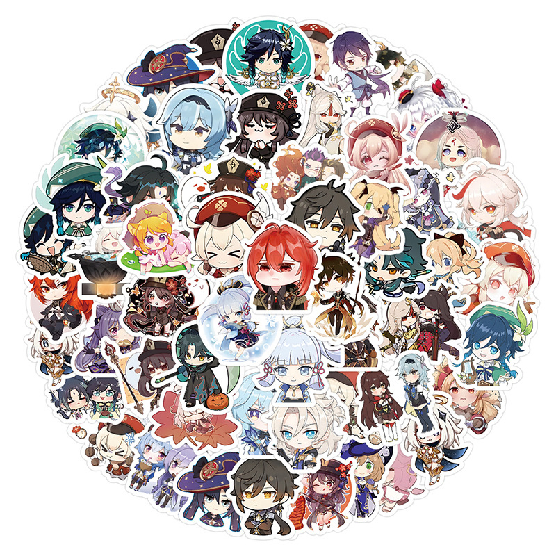 100PCS Anime Crayon Shin-chan Doraemon Detective Conan SpongeBob ...