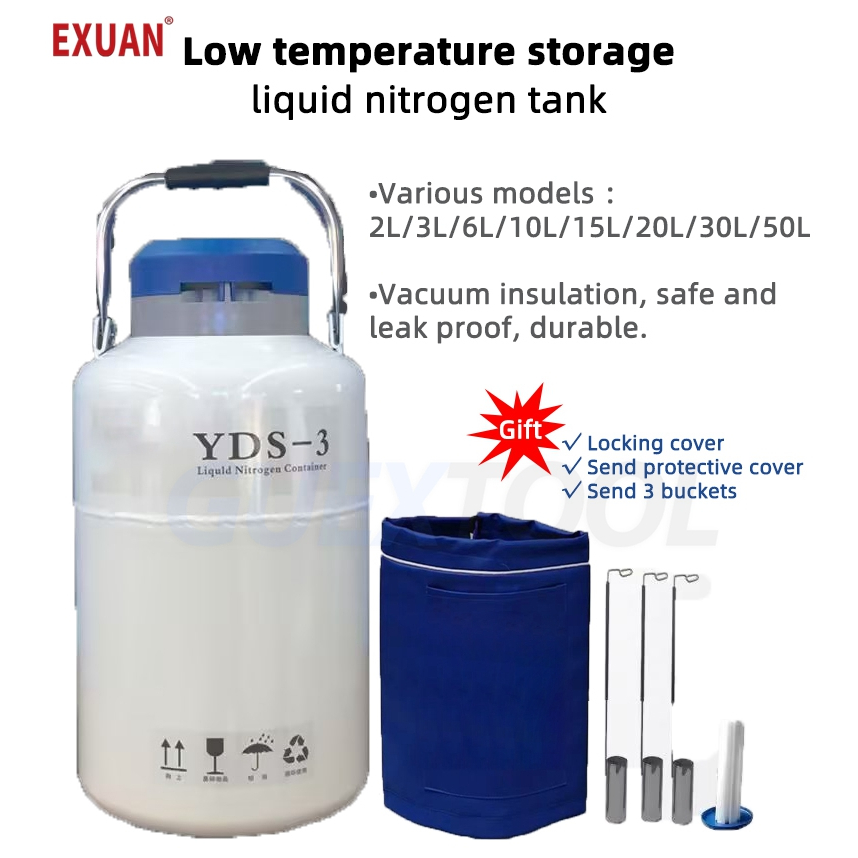Liquid nitrogen tanks 2L 3L 6L 10L portable commercial liquid nitrogen ...