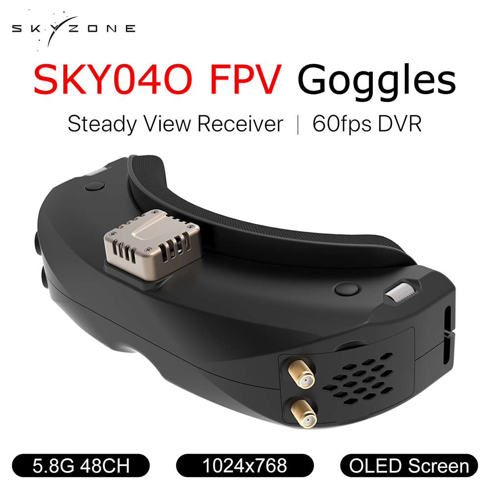 SKYZONE SKY04O FPV Googles with DVR 5.8G 48CH 1024x768 SteadyView ...