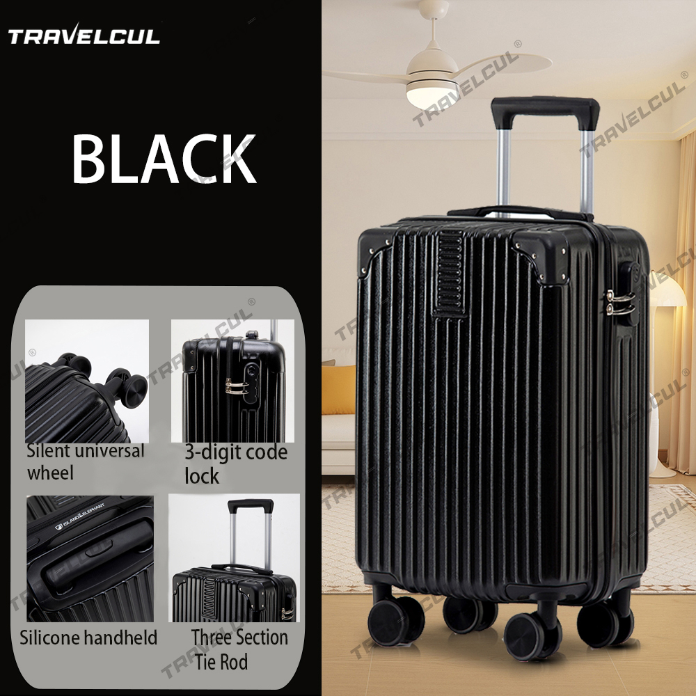 TRAVELCUL Fashion Luggage Travel Bag 20/24/28inch Luggage Suitcase ...