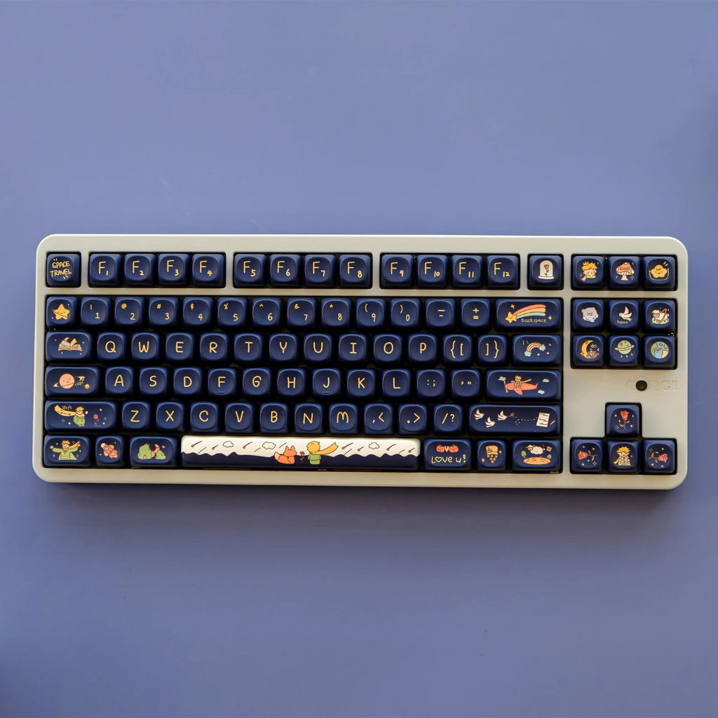 [In stock] The Little Prince Keycaps PBT Material XOA profile five side ...