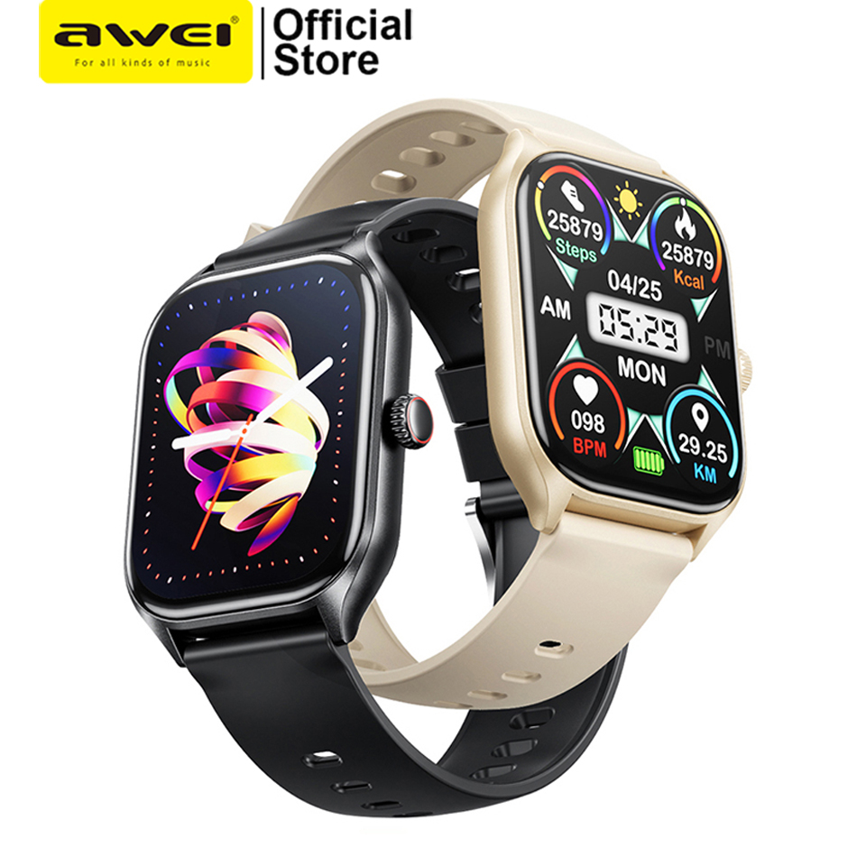 Awei H21 Smartwatch Original 2.01inch Full Touch Screen 100+ Sports ...