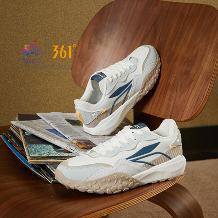 361 Degrees Men Sports Shoes Thick Sole Increased Wear Resistance ...