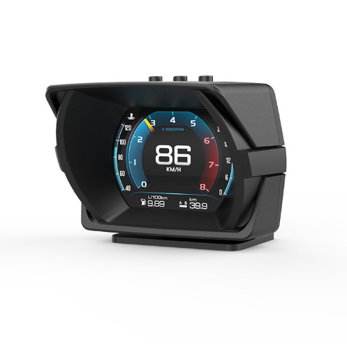 HUD Head Up Display Racing Class Multifunctional OBD LCD Instrument ...