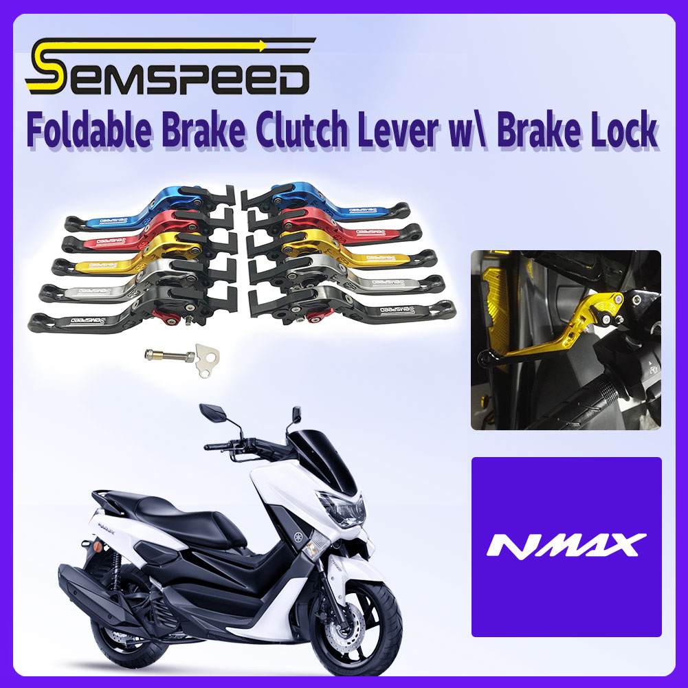 【SEMSPEED】For YAMAHA NMAX V2 NMAX V3 2015-2023 Motorcycle Foldable ...