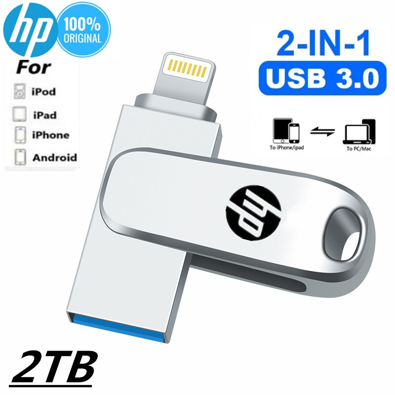 2TB HP Otg Pendrive 1TB USB flash drive 512GB USB memory stick 256GB ...