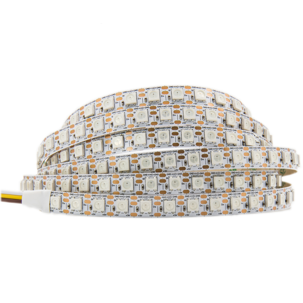 1m 2m Narrow DC 5V WS2812B 7.5mm 3535 Led Strip light Individually ...
