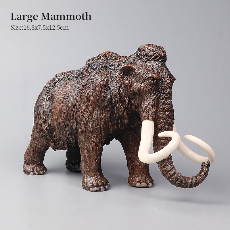 African Wild Animals Elephant Model Simulation Big Mammoth Action ...