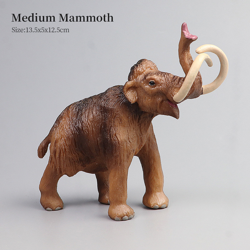 African Wild Animals Elephant Model Simulation Big Mammoth Action ...