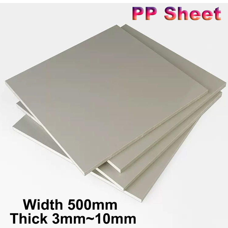 3mm~10mm Thick PP Plate Plastic Plate Nylon Plate Grey Hard Sheet PPR ...