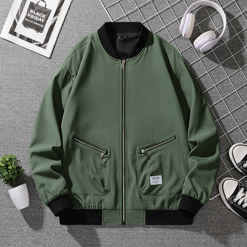 Baseball Jacket Large Size Personalized Pilot Jacket Baseball Collar ...