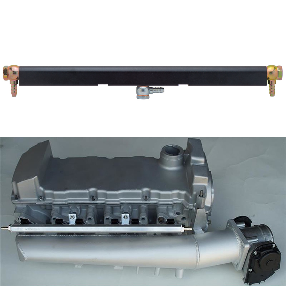 Black high performance injection Rail fuel rail suit for golf mk3 VR6 ...
