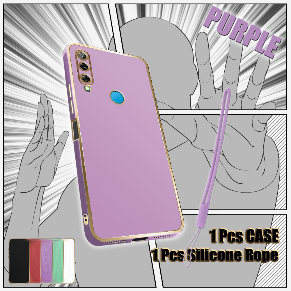 For Huawei Y9 Prime 2019 Honor X9 Electroplated Case with Silicone ...