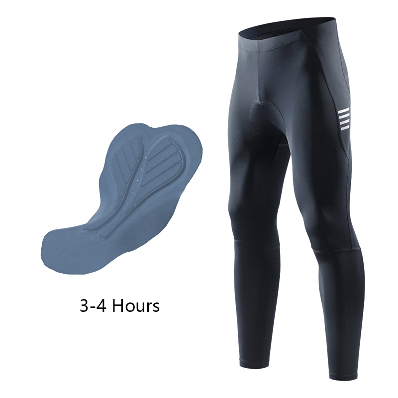 Santic Men's Cycling Pants Long 4D Padded Cycling Tights Leggings Outdoor Riding Bicycle Pants ...