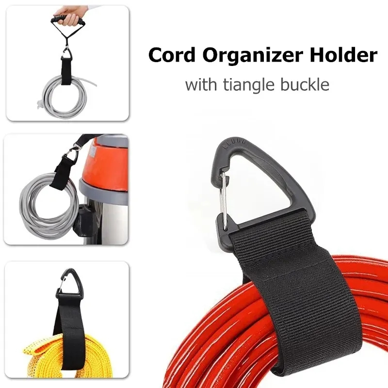 Cable Organizer Holder with Triangle Buckle Wire Manager Power Cord ...
