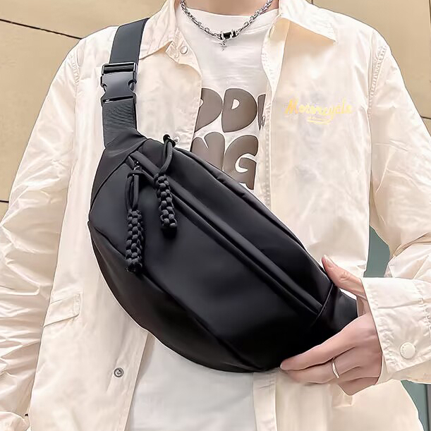 high quality canvas waterproof belt bag for men fashion sport outdoor ...