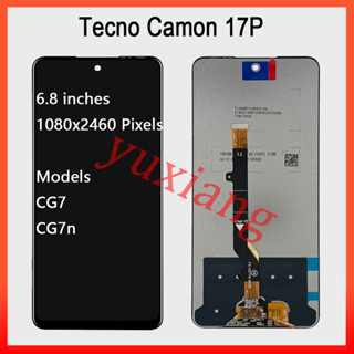 Original For Tecno Camon 16 CE7 CE7j CE9h LCD Camon 17 Pro 17P 18 P 19 ...