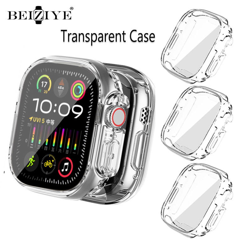 Beiziye Silicone Case For IWatch Series 9 8 SE 7 6 5 41mm 45mm 40mm ...