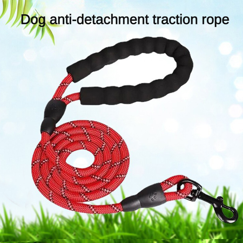 Reflective Buffer dog walking rope traction rope Dog leash Traction ...