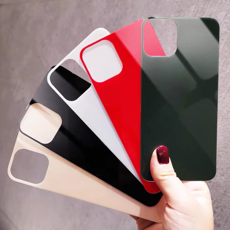 9H Tempered Glass Back Film For lPhone 13 14 Pro Max 14 plus 12 pro max ...