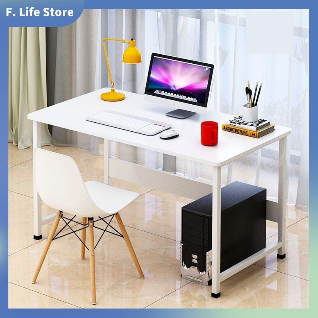 High Quality Furniture Modern Minimalist Computer Desk Solid Wood Study ...