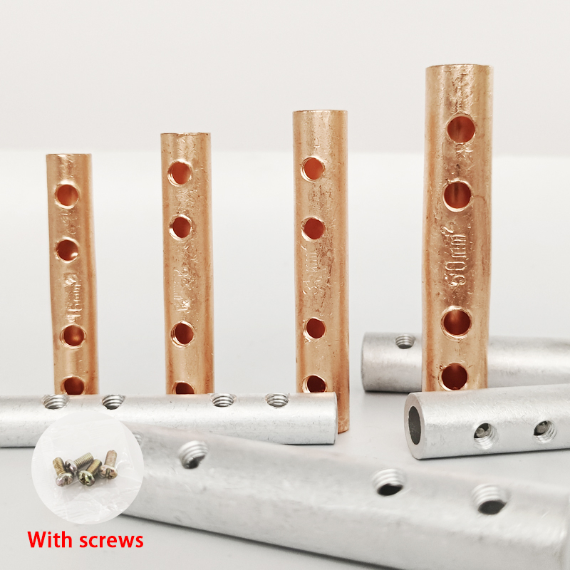 Copper tube aluminum tube pressure free fast parallel wiring terminal ...