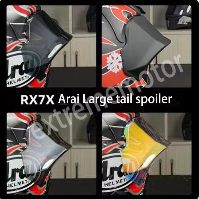 For ARAI RX7X XD NEO REVO Spoiler Helmet Tail Spoiler Various Colors ...