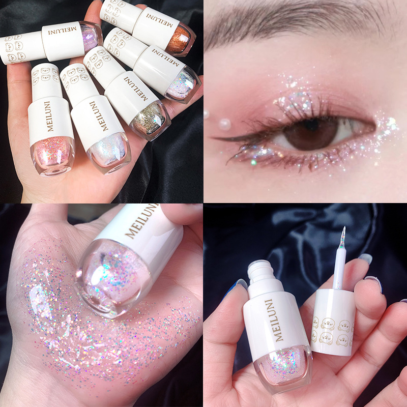Starry Night Liquid Eyeshadow Liquid Glitter Highlighter Eye Shadow ...
