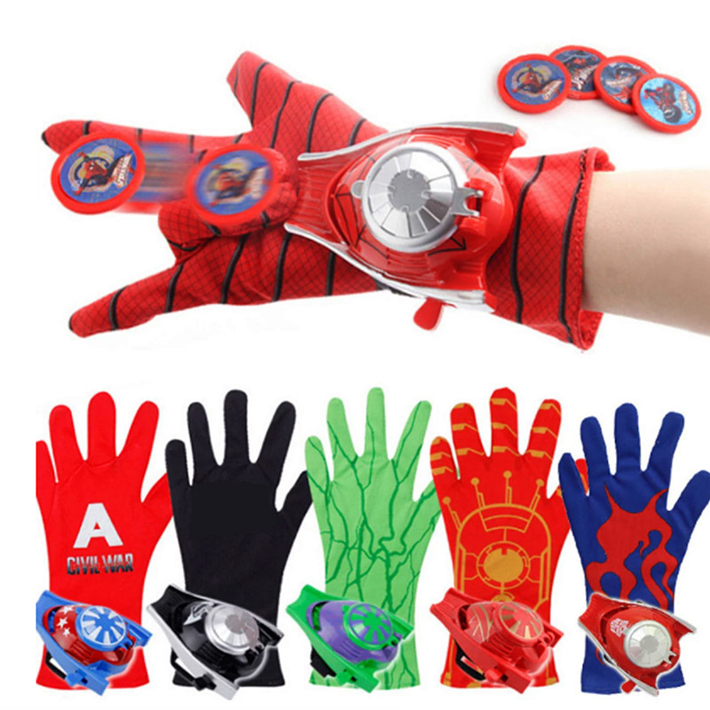 The Green Giant Captain America Iron Man Spider-Man Glove Web Shooter ...