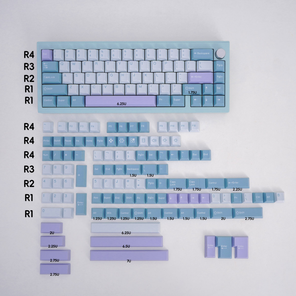 Gmk shoko / 8008 / Nuke / shoko Keycap 171 Keycap For GMK keycaps Pro ...