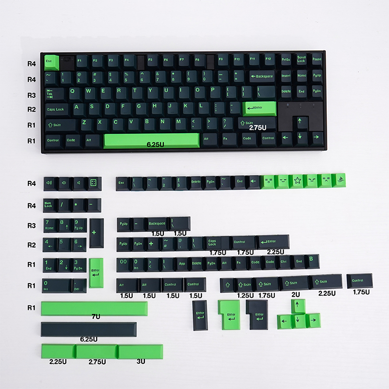 Gmk shoko / 8008 / Nuke / shoko Keycap 171 Keycap For GMK keycaps Pro ...
