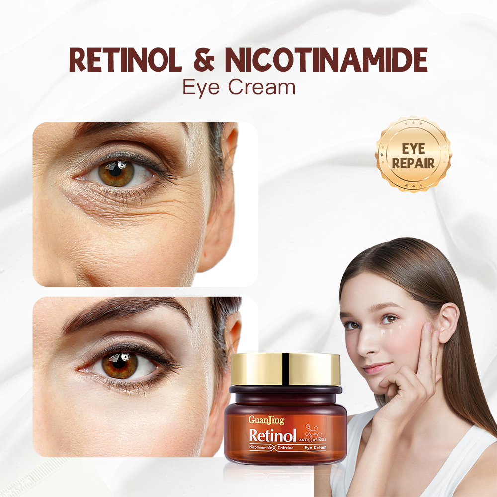 Guanjing Retinol Eye Cream Nicotinamide Moisturizing Aiti Wrinkle Eye Brigjtning Eye Cream 30g ...
