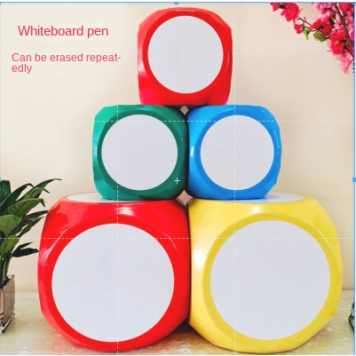 High-quality Rewritable Blank Foam Dice Large Sieve Game Props Large ...
