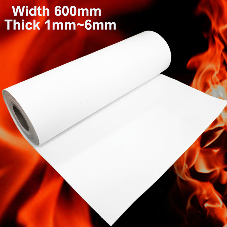1mm~6mm Thick Ceramic Fiber Paper Aluminum Silicate Fiber Blanket High-Temperature Insulation ...