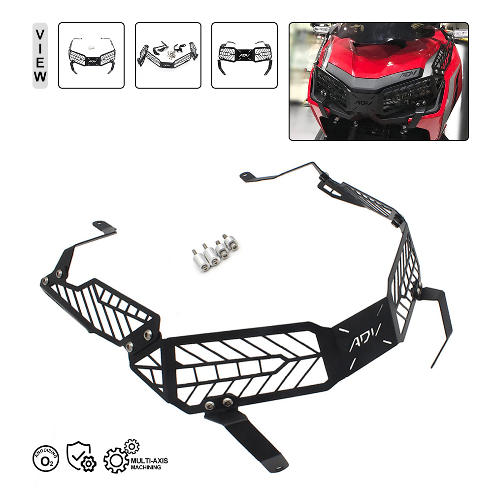Motorcycle Front Grill Grille Headlight Guard Cover For Honda ADV160 ...