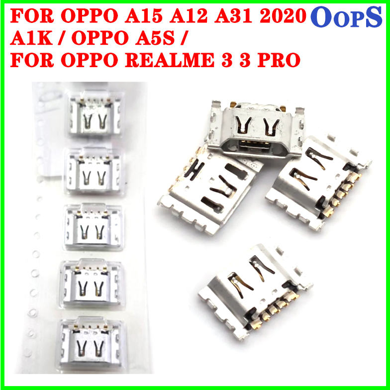 5pcs-50pcs USB Plug In Charging Charger Port Connector For Oppo A15 A12 ...