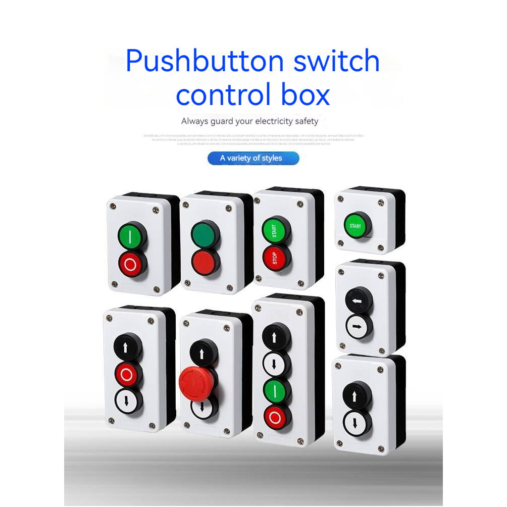 Push Button Switch Power Control Box Emergency Stop Start Stop ...