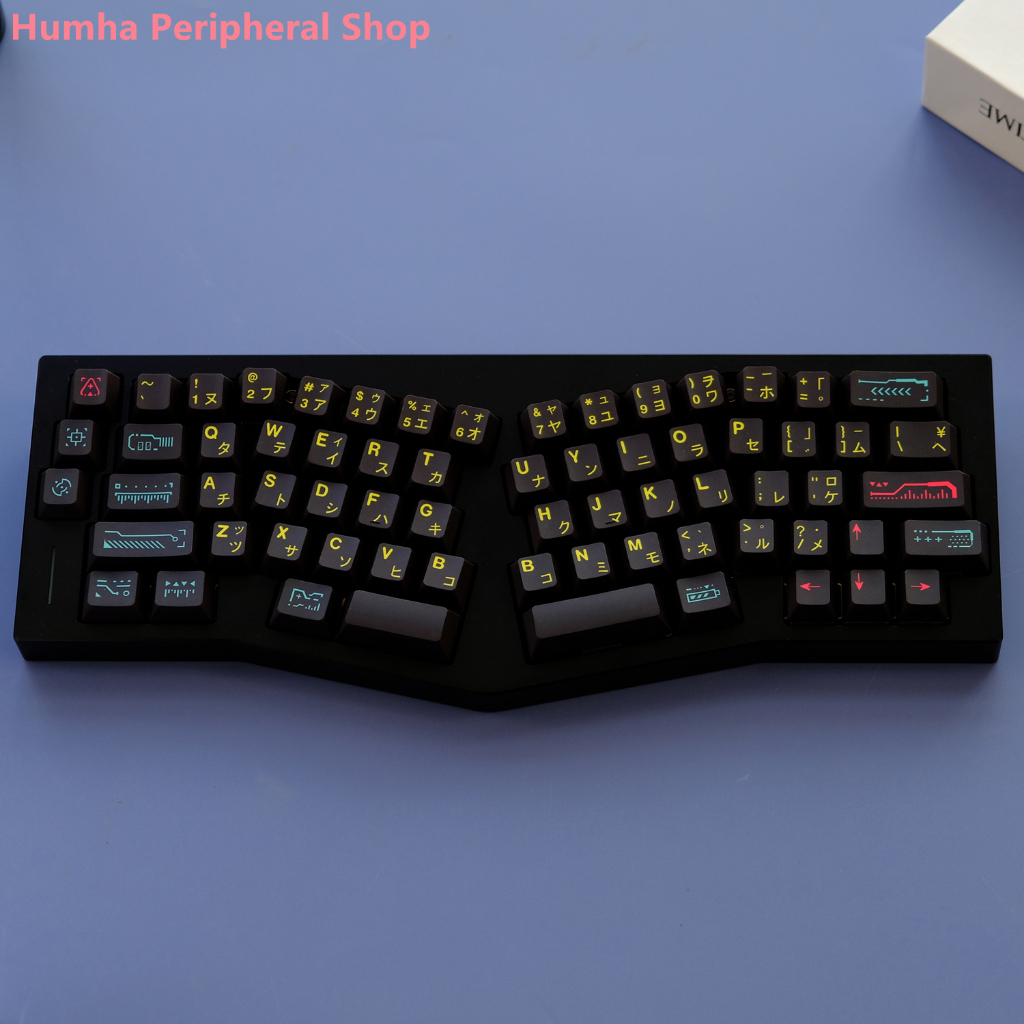 Humha Awaken keycap PBT material Dye-Sublimation Cherry profile ...