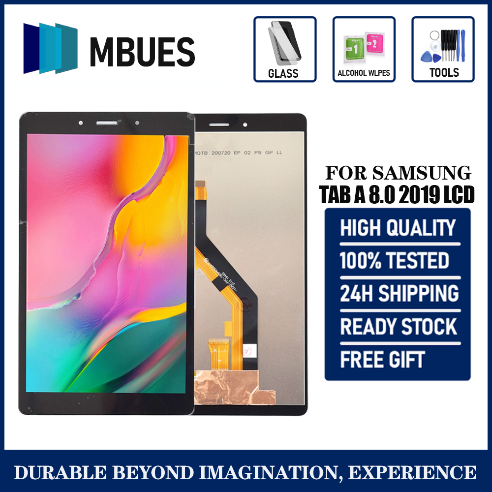 Samsung Galaxy Tab A 8.0 2019 SM-T290 SM-T295 T290 T295 LCD Display Touch Screen Digitizer Glass ...